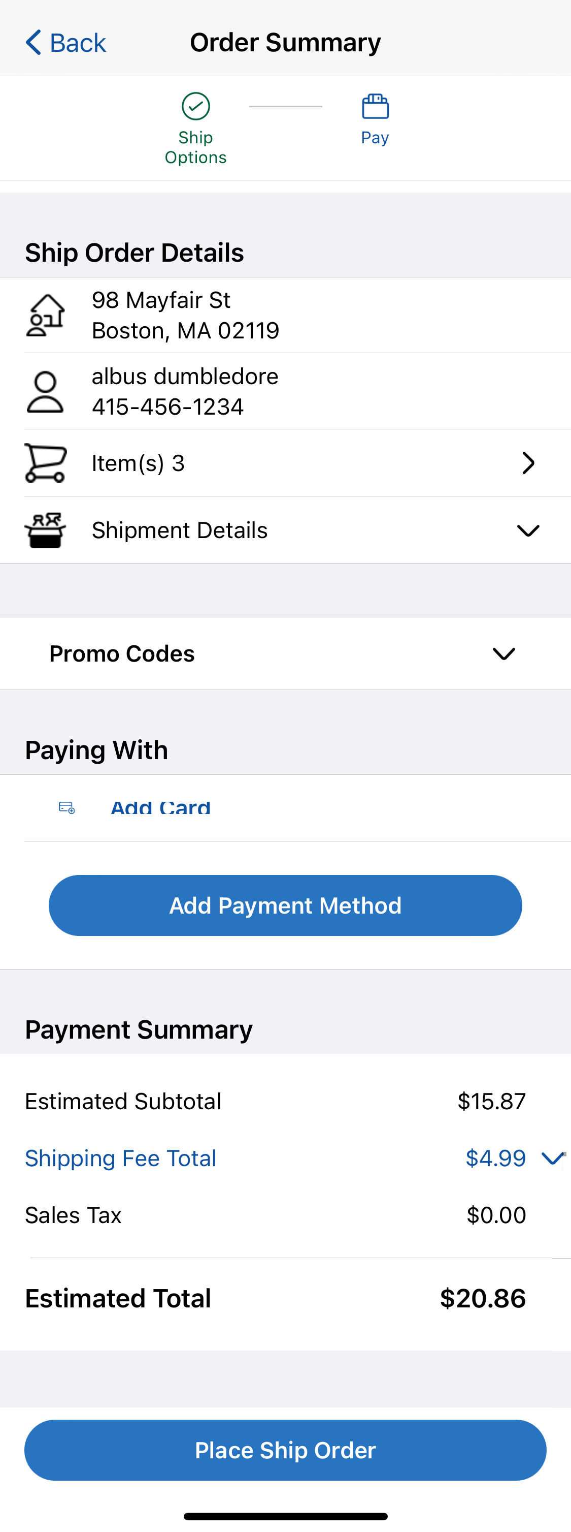 Kroger’s App Payment – 101 of 1013 Payment Examples – Baymard Institute